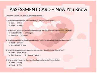human circulatory system heart to heart.pptx