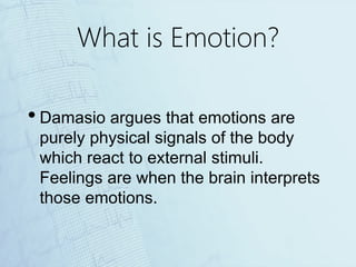 Heart transplantation & it's relation to emotions | PPT