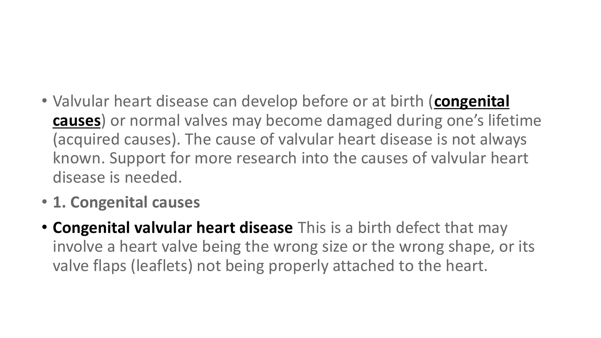 Heart Valves Disease (Mitral valve stenosis, Pumonary valve stenosis ...