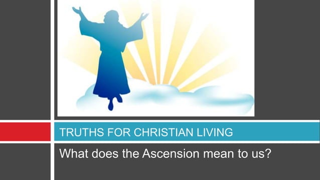 He ascended into heaven and is seated | PPT