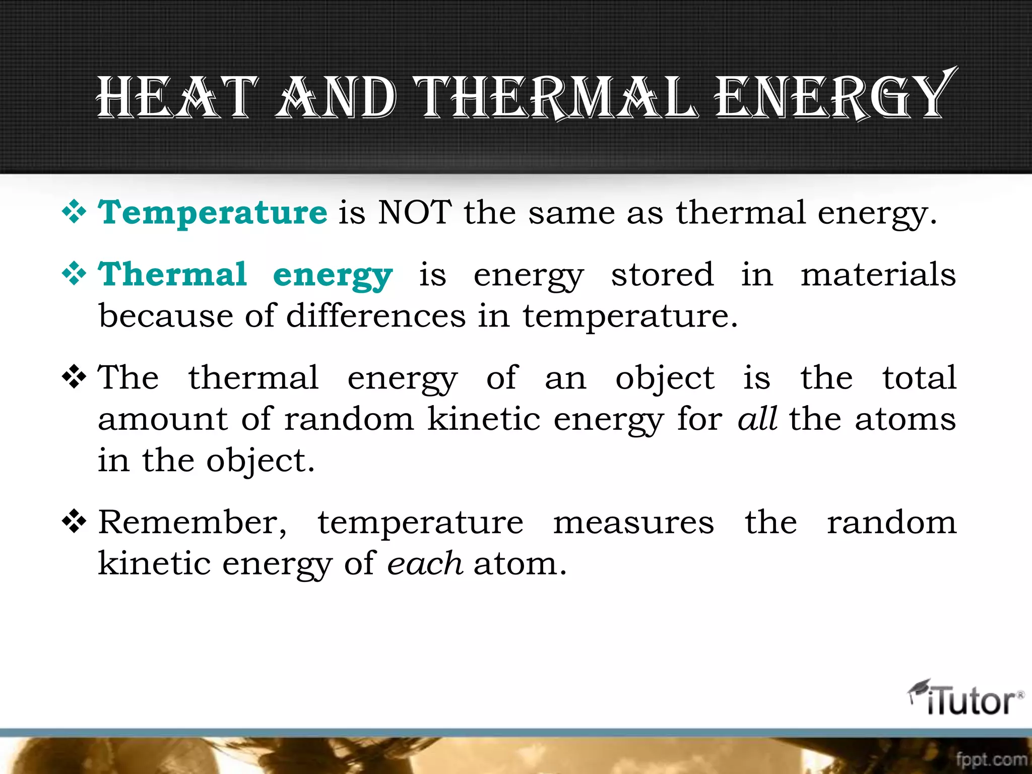 Heat & Thermodynamics | PPTX
