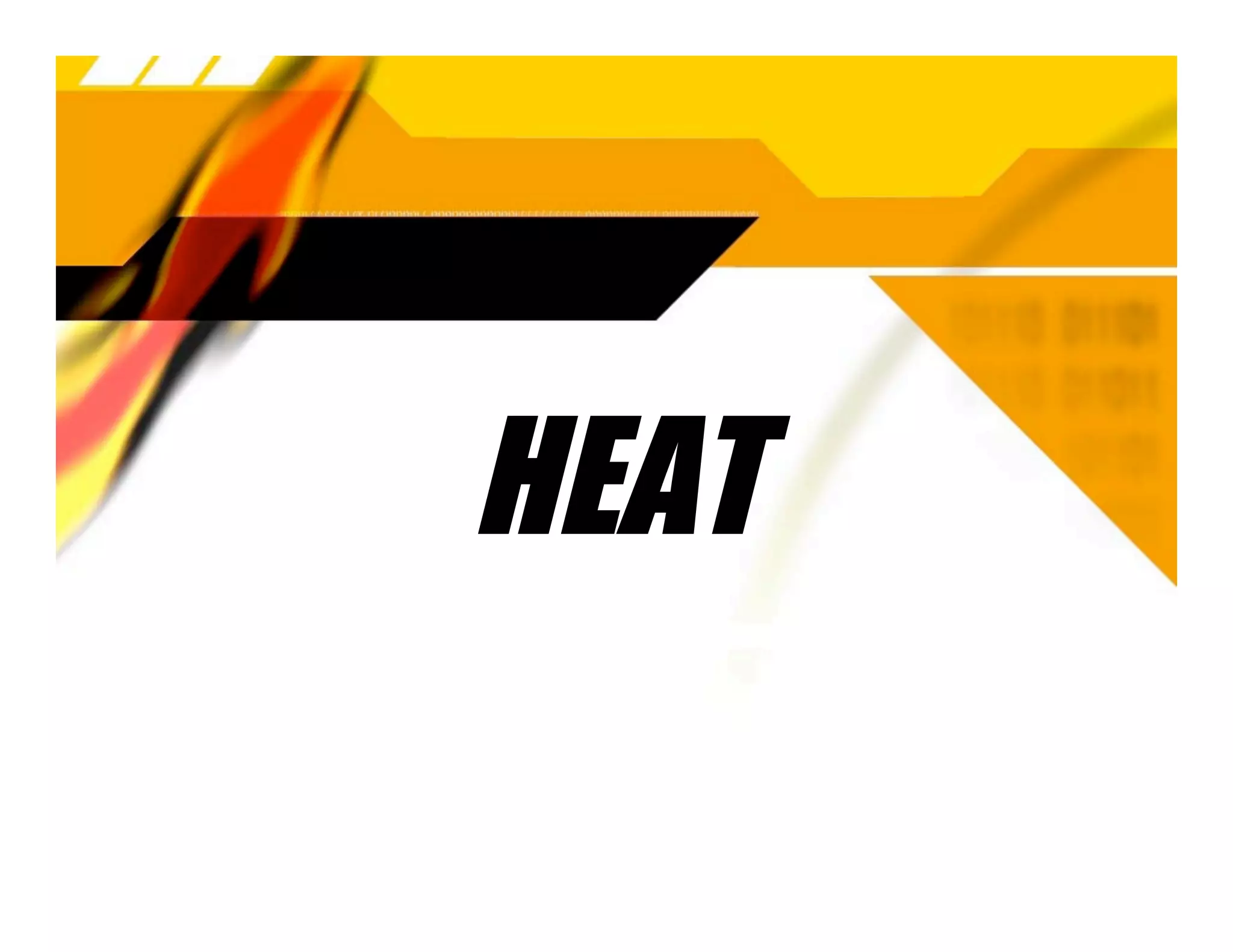 Heat PowerPoint | PDF