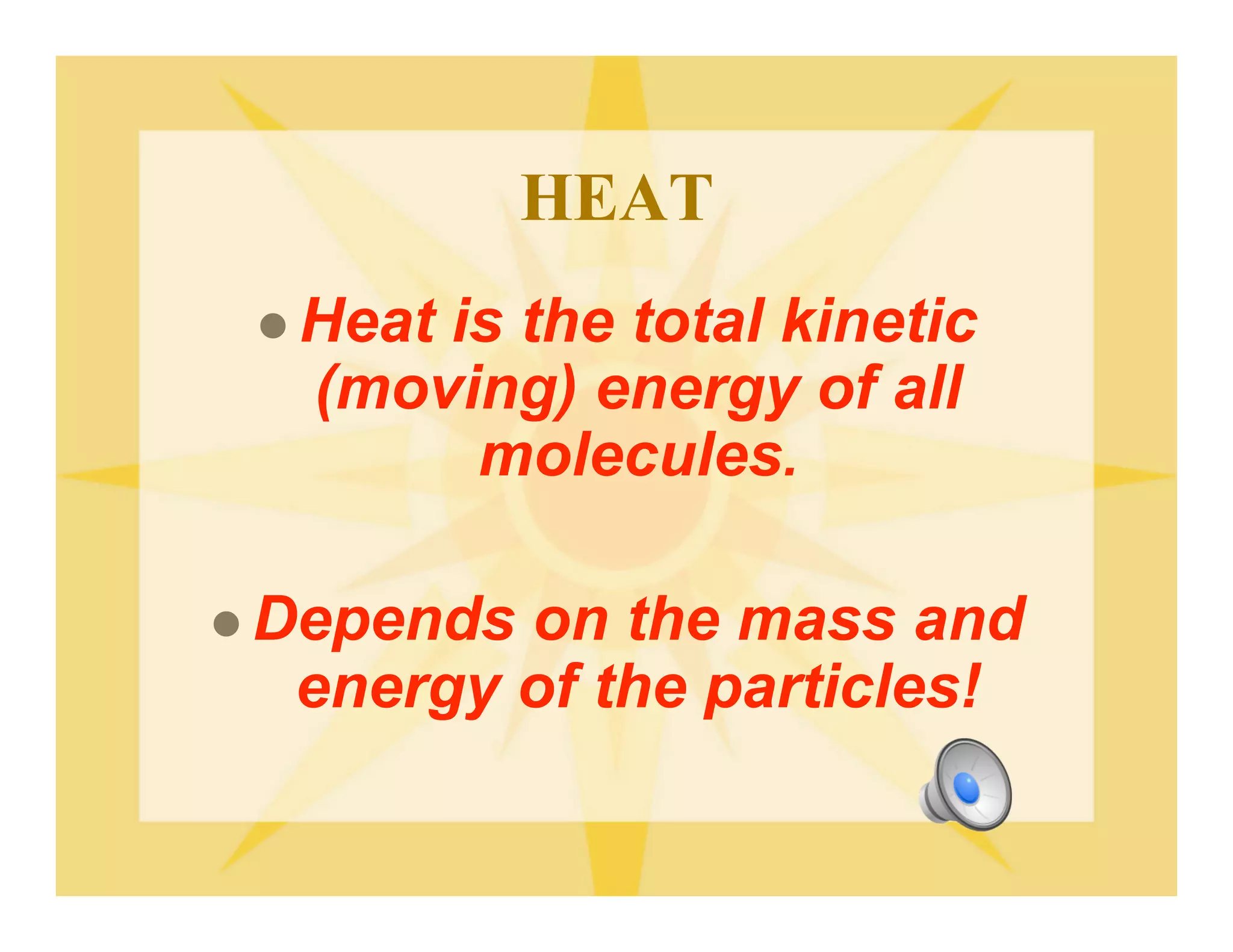 Heat PowerPoint | PDF