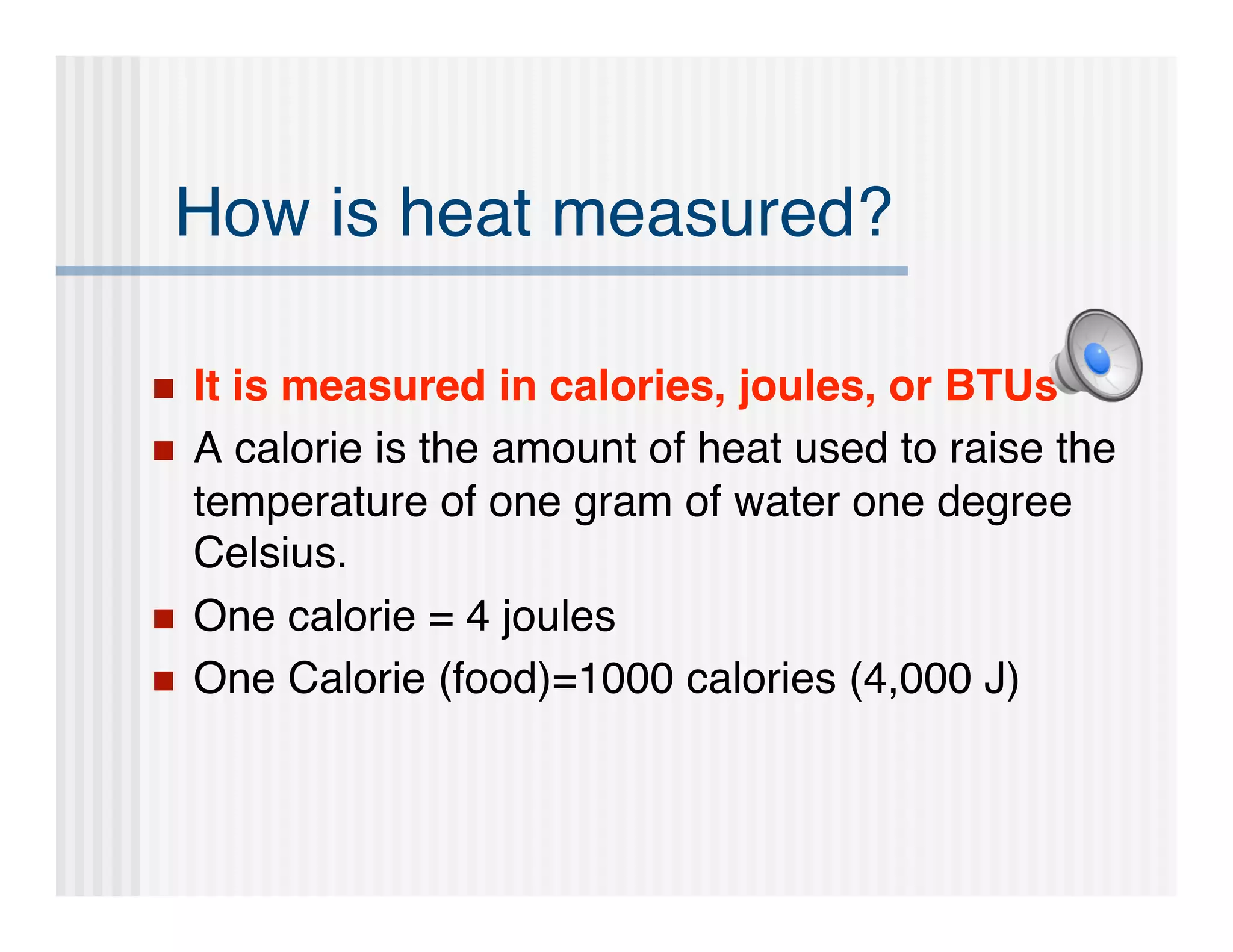 Heat PowerPoint | PDF