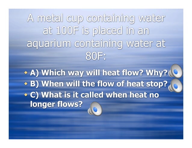 Heat PowerPoint | PDF | Chemistry | Science