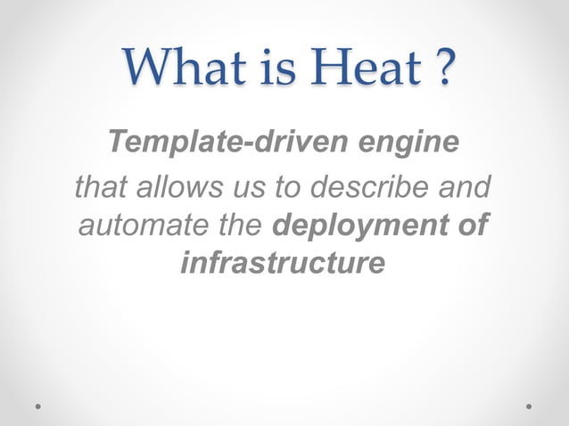 Openstack Heat | PPT