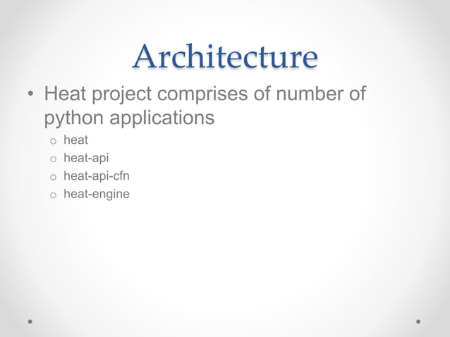 Openstack Heat | PPT