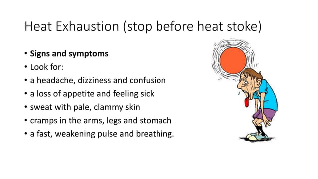 Blair Everywhere - First Aid - Heat Exhaustion | PPTX
