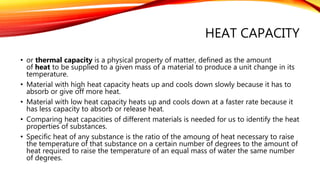 Heat | PPTX | Chemistry | Science