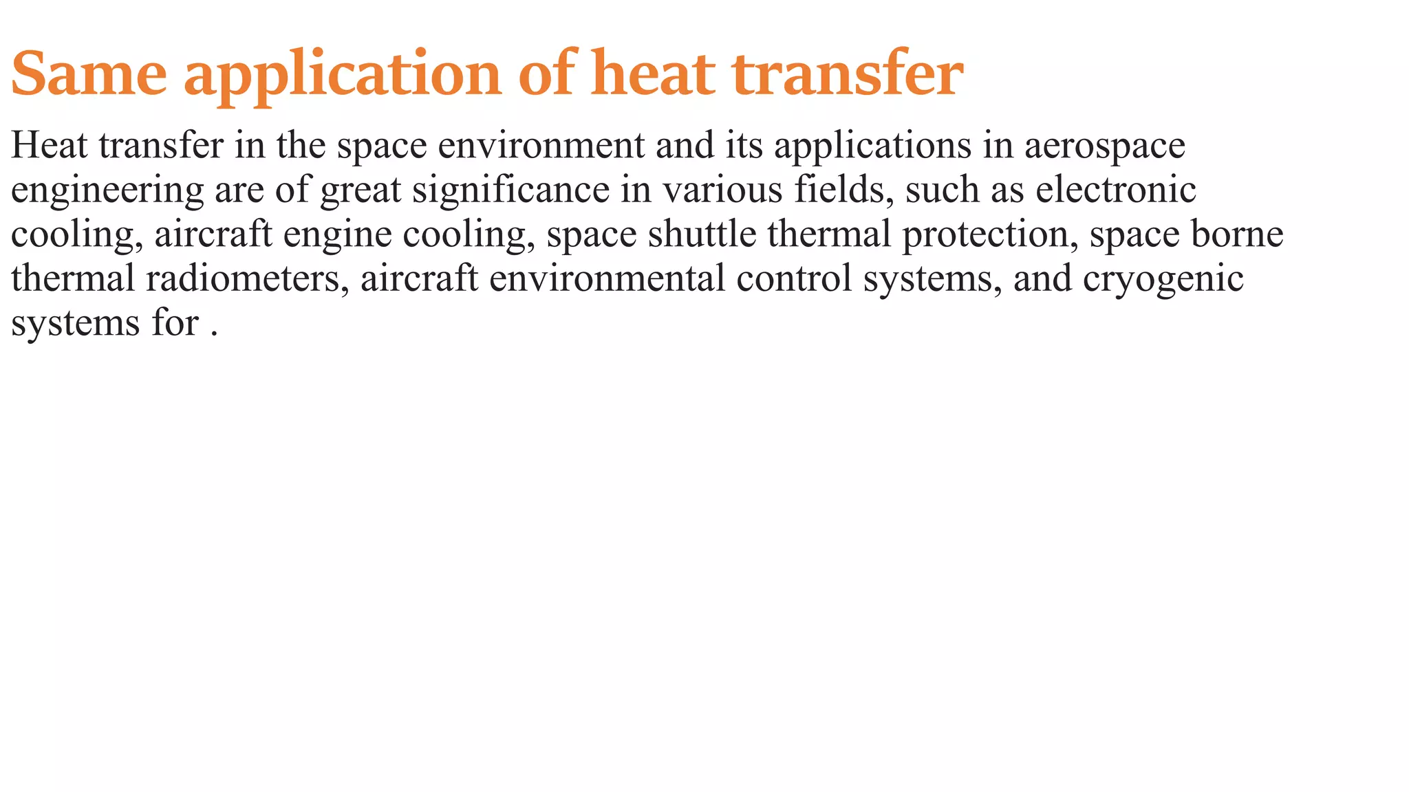 heat transfer | PPTX
