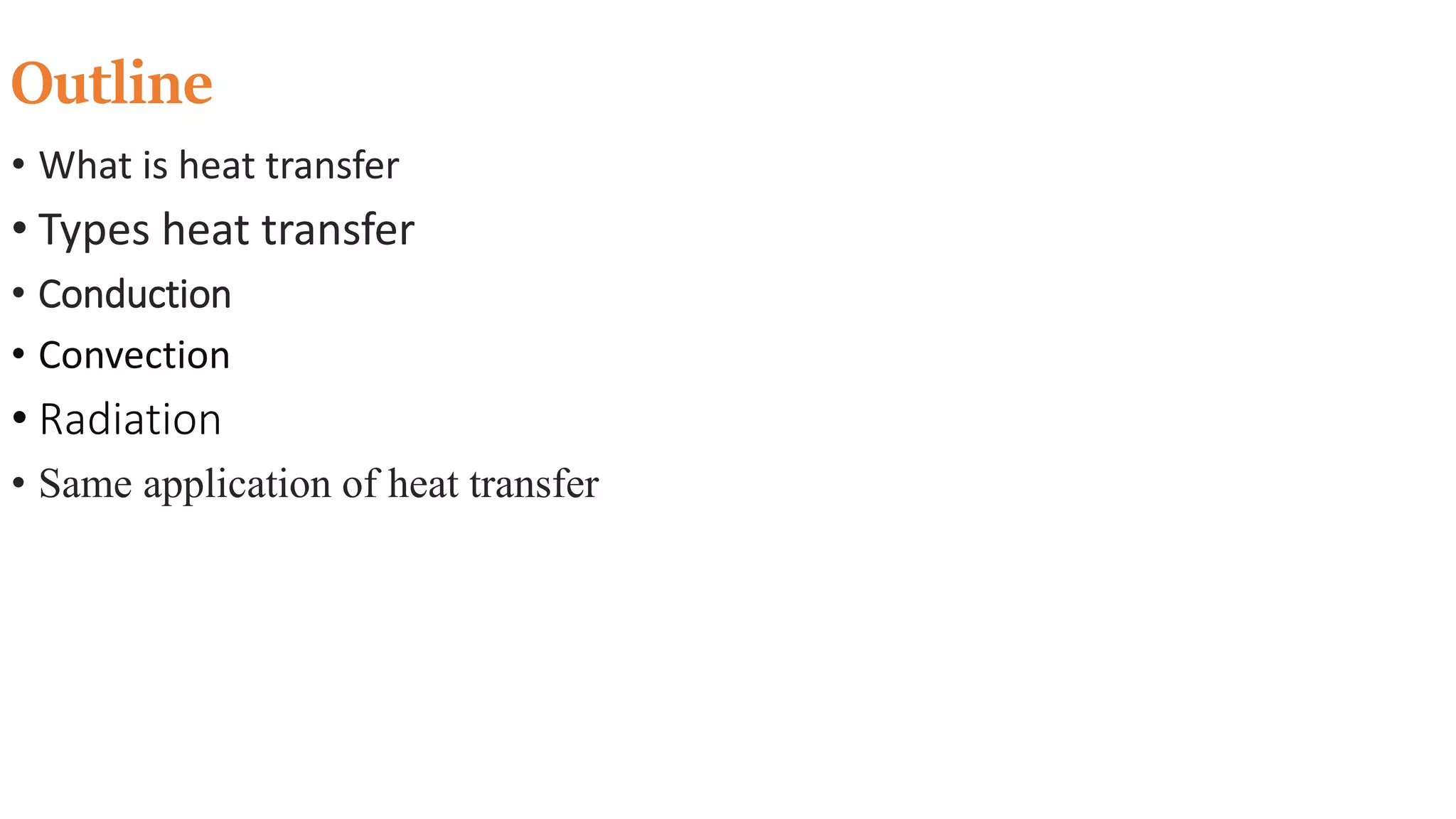 heat transfer | PPTX