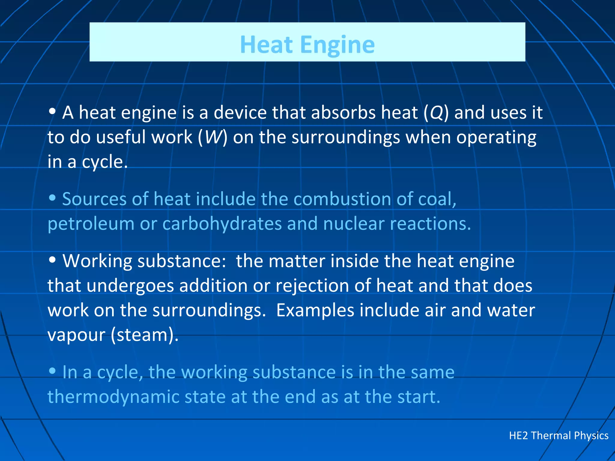 Heat engine-introduction | PPT
