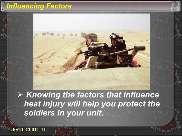 Heat Injury Prevention | PPT