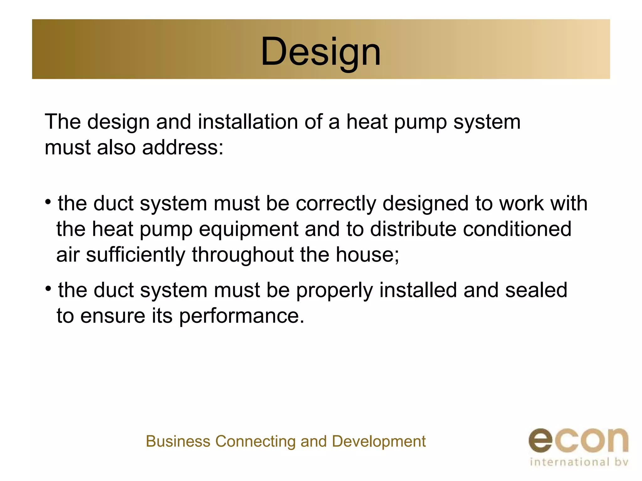 Introduction to heat pumps | PPT