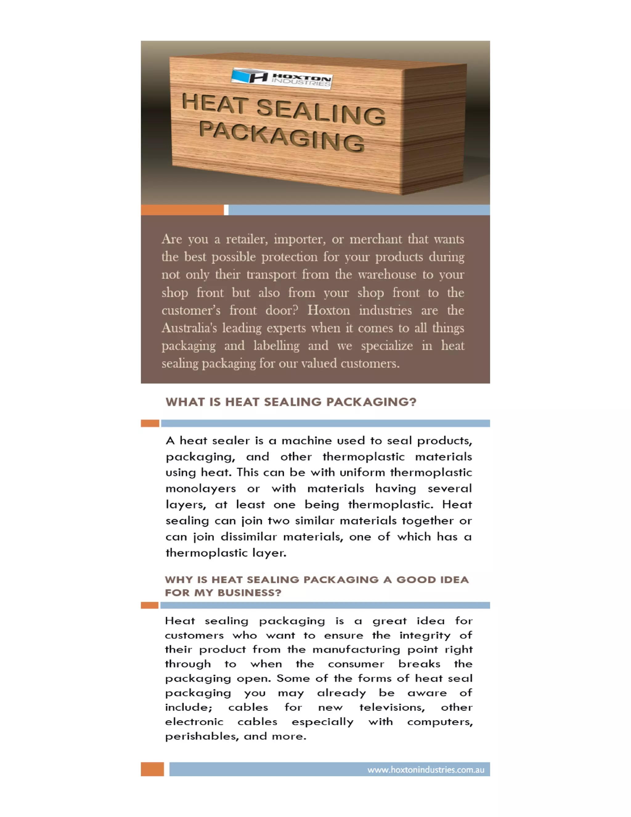 Heat Sealing Packaging | PDF