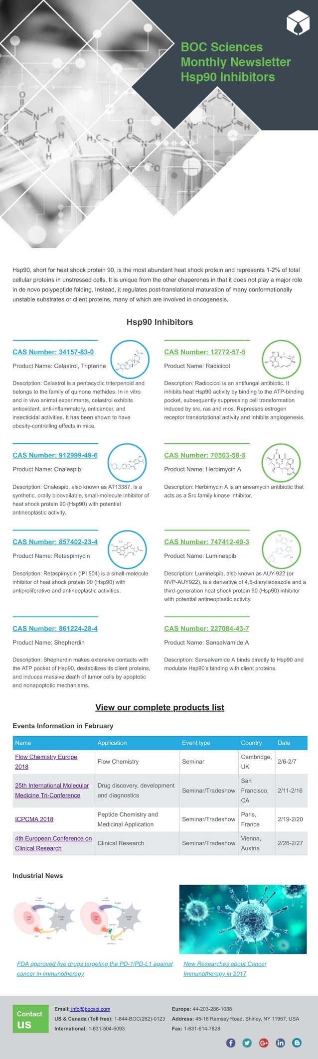 Heat shock-protein-90-inhibitors-boc-sciences | PDF