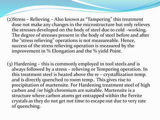 Heat treatment | PPT