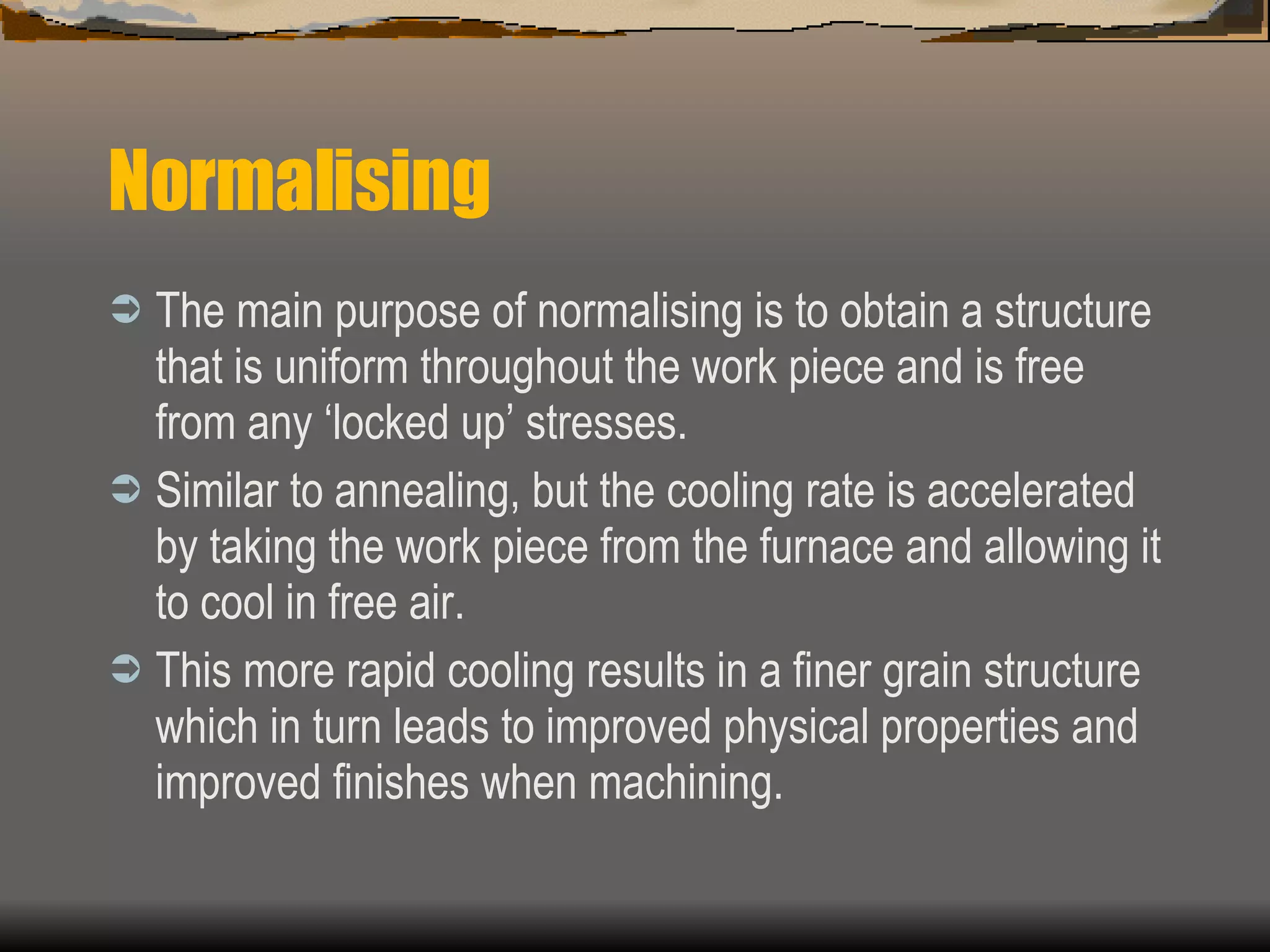 Heat Treatment Of Metals Powerpoint | PPS