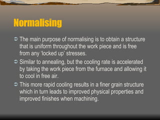 Heat Treatment Of Metals Powerpoint | PPS