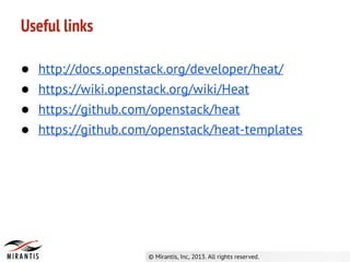 An Introduction to OpenStack Heat | PPT