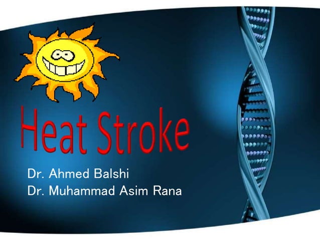 heat 1. heat and related illness ppt.ppt | Blood Disorders | Diseases ...