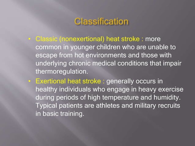 heat 1. heat and related illness ppt.ppt | Blood Disorders | Diseases ...