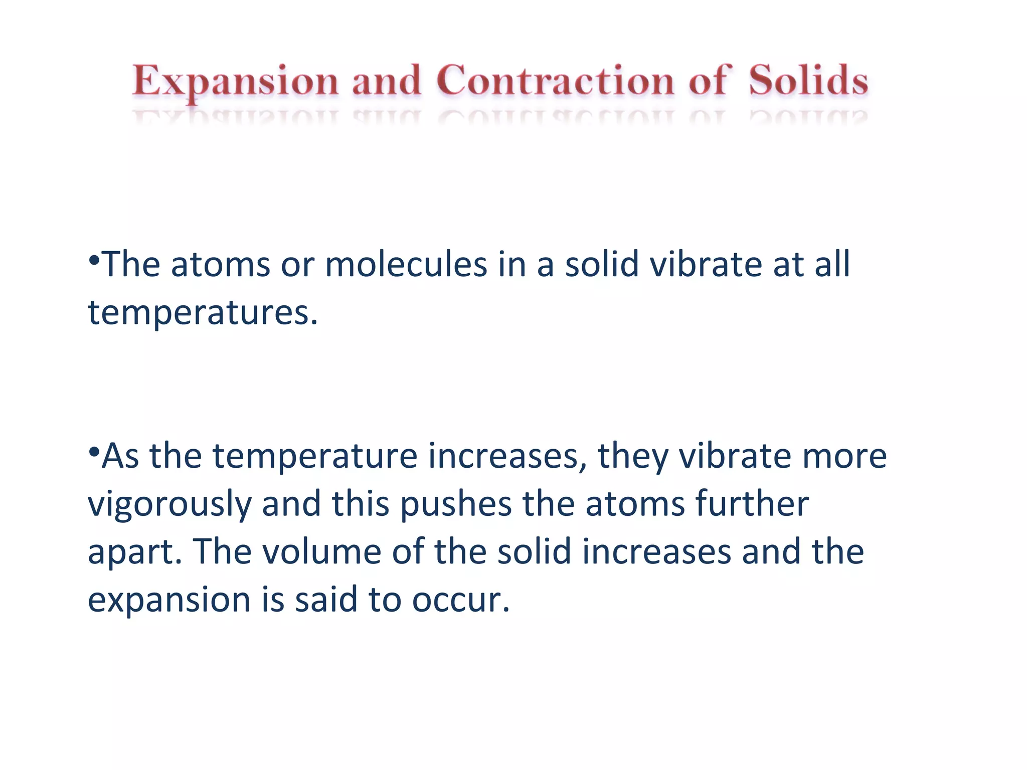 Lesson 6: Effects of Heat on Matter | PPT