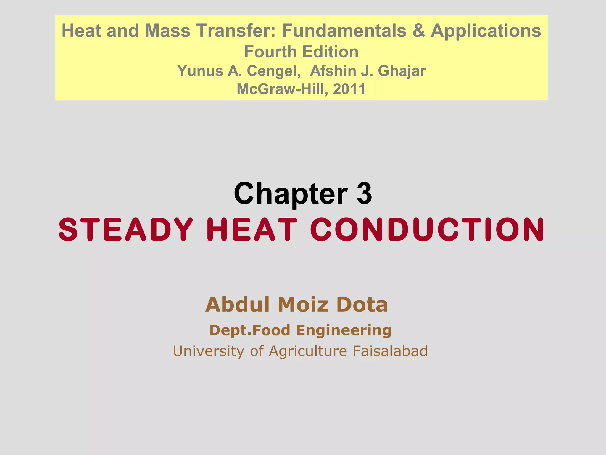 Heat 4e chap03_lecture | PPT