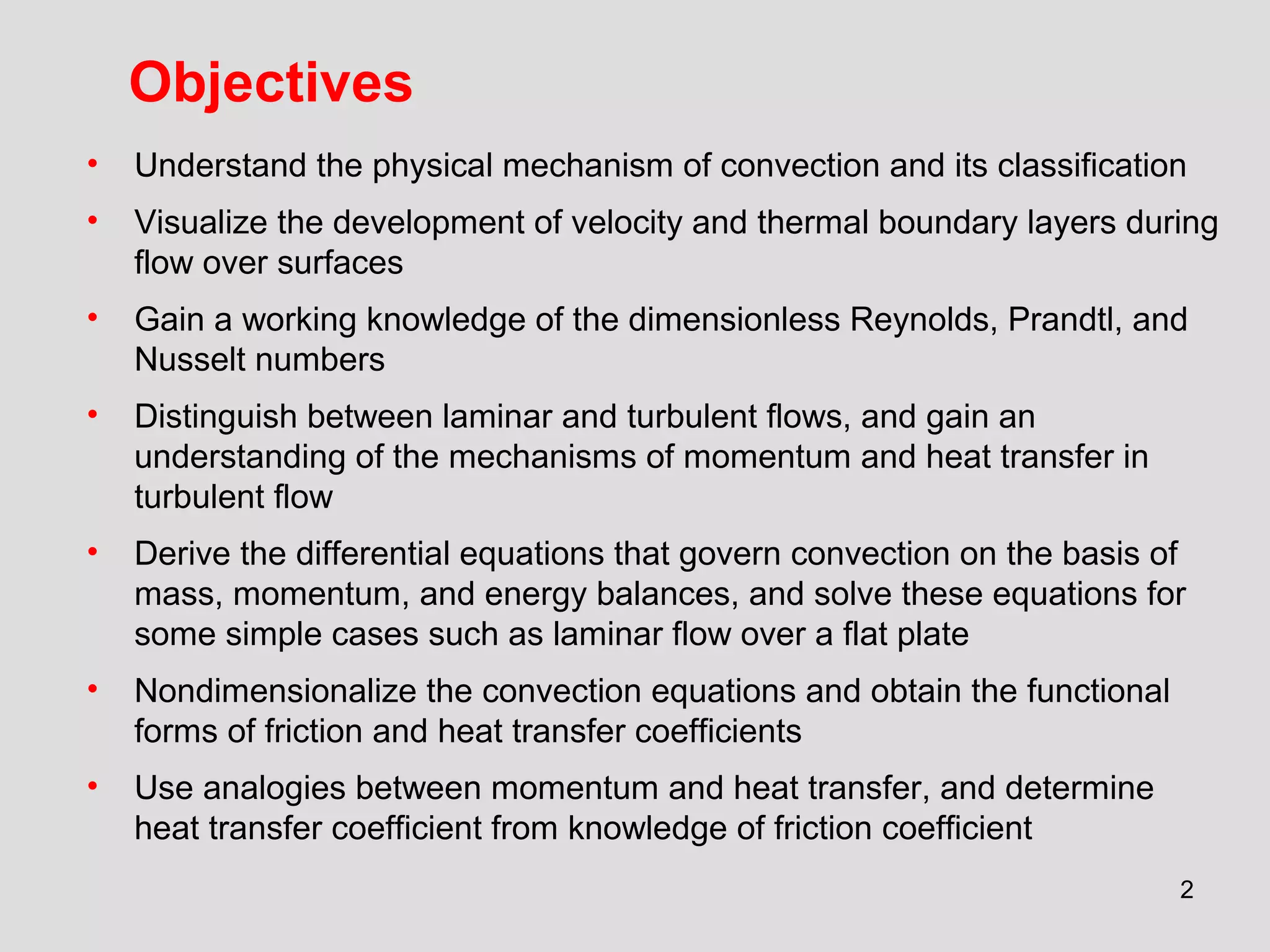 Chapter 6 FUNDAMENTALS OF CONVECTION | PPT