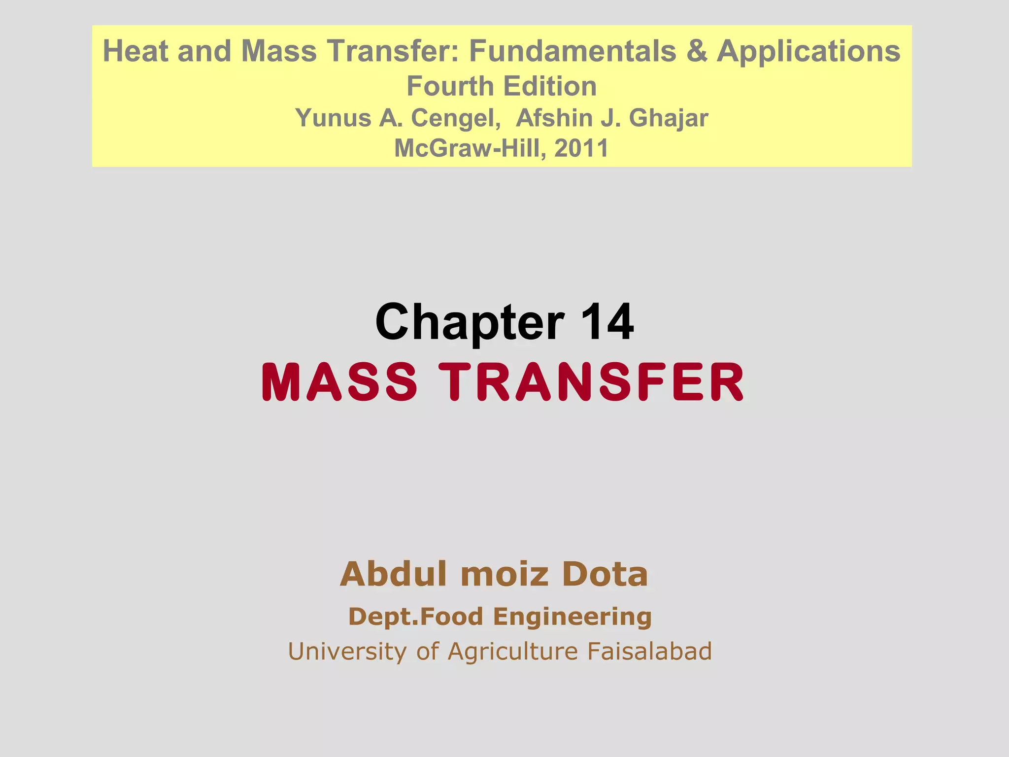 Heat 4e chap14_lecture | PPT