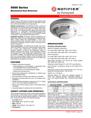 Fire Alarm Heat Detector | PDF
