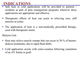 Heat and Cold Application | PDF