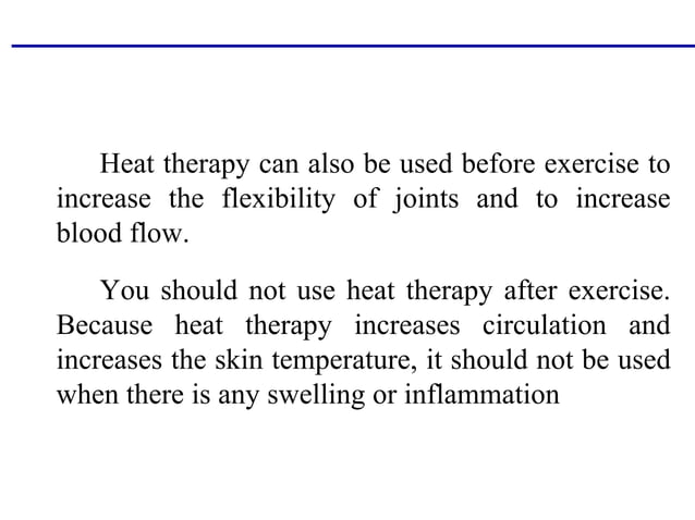 Heat and Cold Application | PDF
