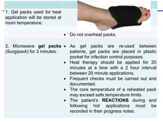 Heat and Cold Application | PDF