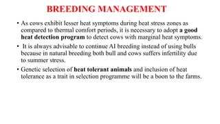 Heat and cold stress management | PPTX