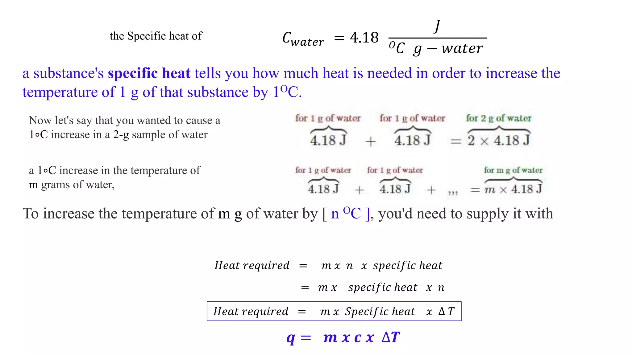 Heat and heat capacity | PPTX