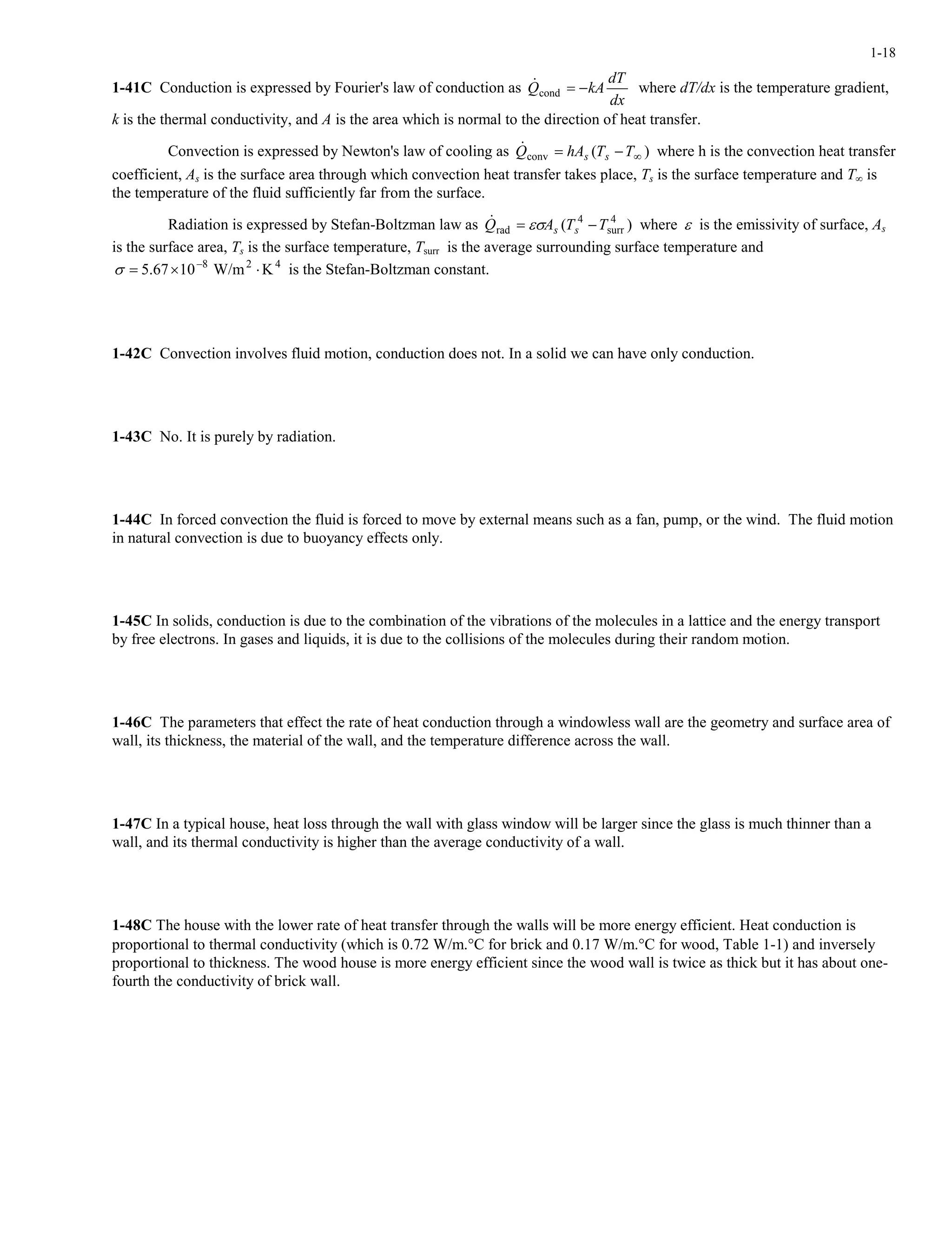 Answers to Problems in Heat and Mass Transfer 5th Edition by Yunus Cengel & Afshin Ghajar | PDF