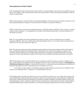 Answers to Problems in Heat and Mass Transfer 5th Edition by Yunus ...