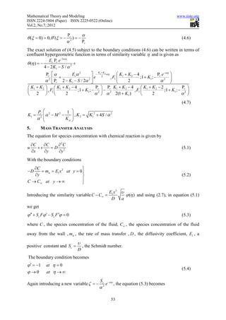 Heat and mass transfer on mhd flow through a porous medium | PDF ...