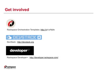 Eric Williams (Rackspace) - Using Heat on OpenStack | PPTX