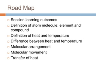 Heat and temperature | PPTX