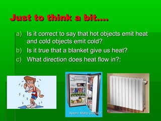 Heat and temperature | PPT