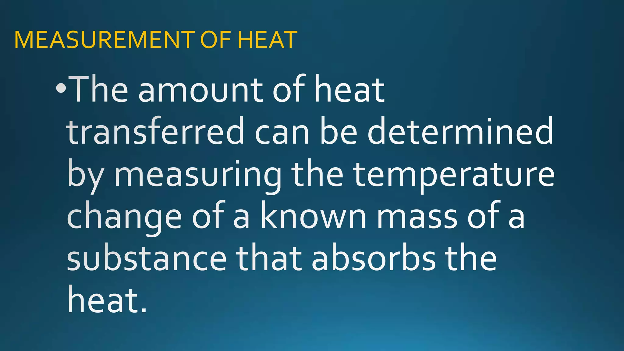 Heat and temperature | PPTX