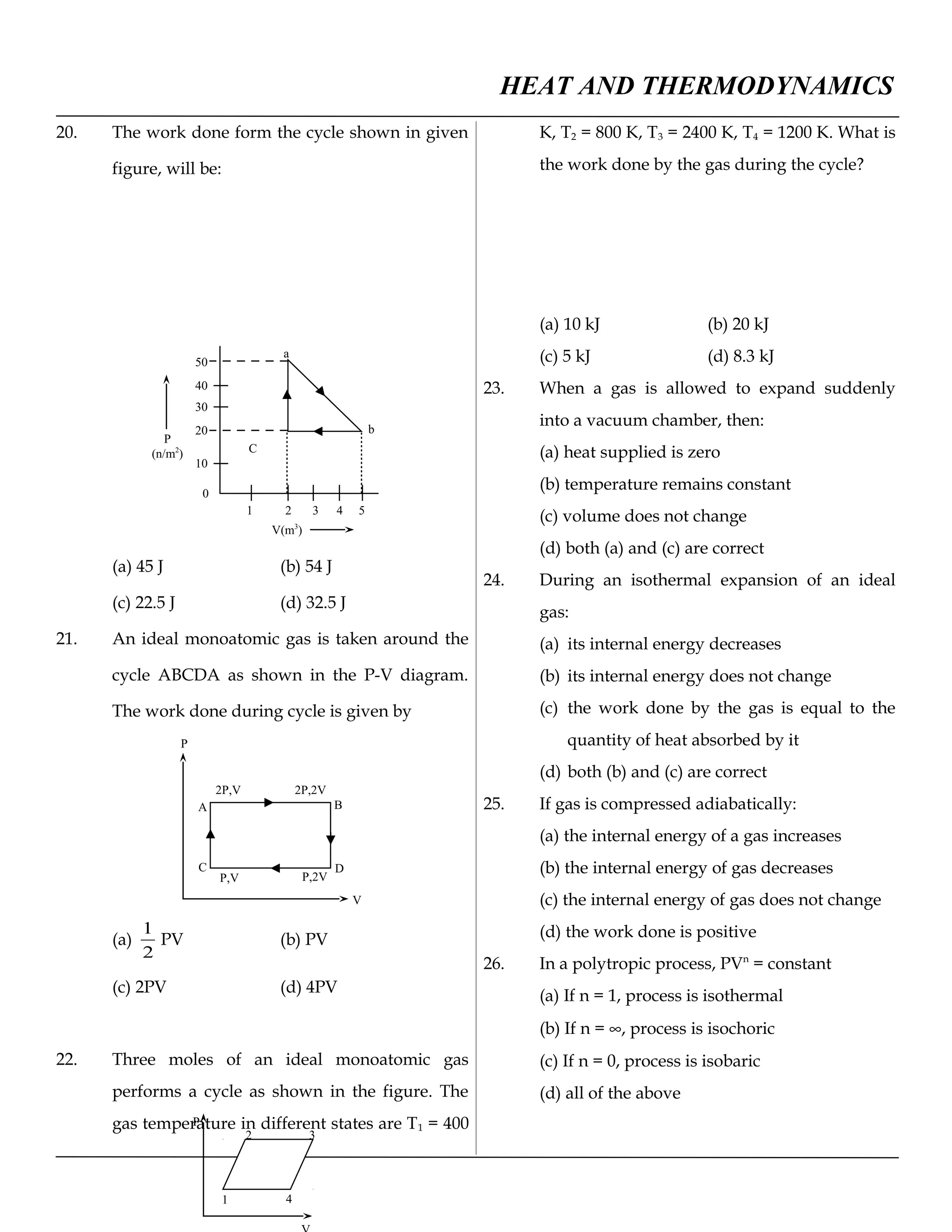 Heat and THERMODYNAMICS | PDF
