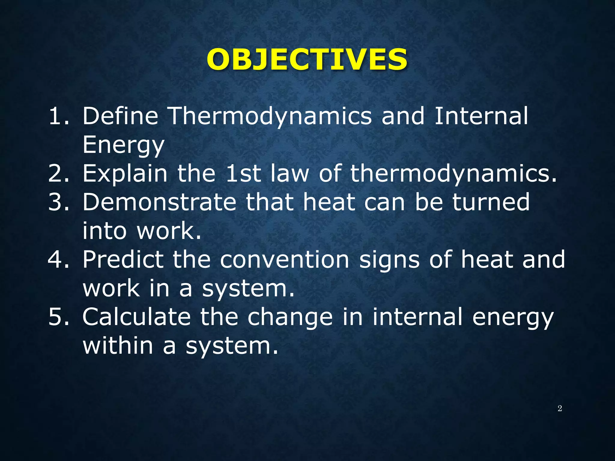 Heat and work | PPTX