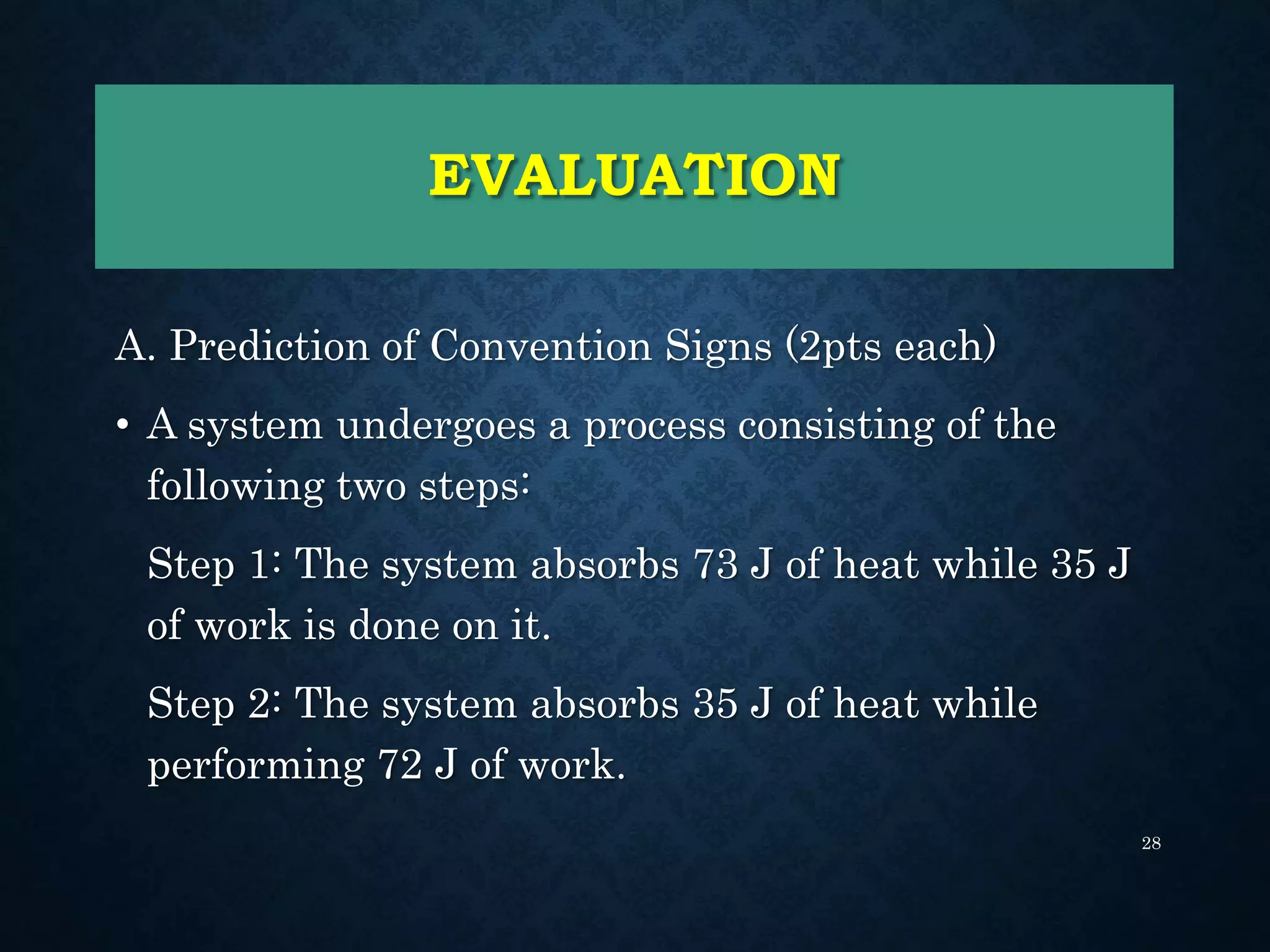 Heat and work | PPTX