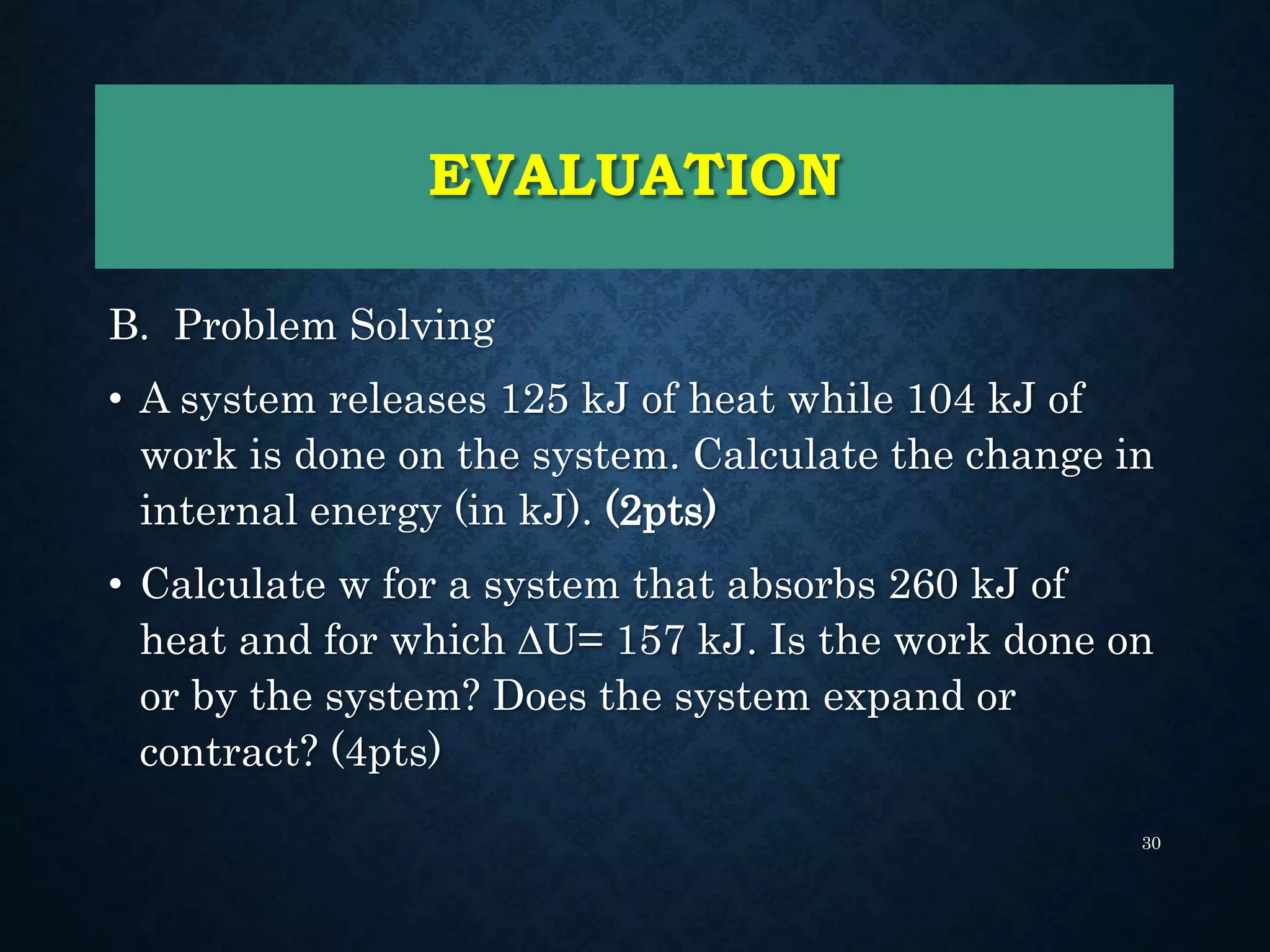 Heat and work | PPTX