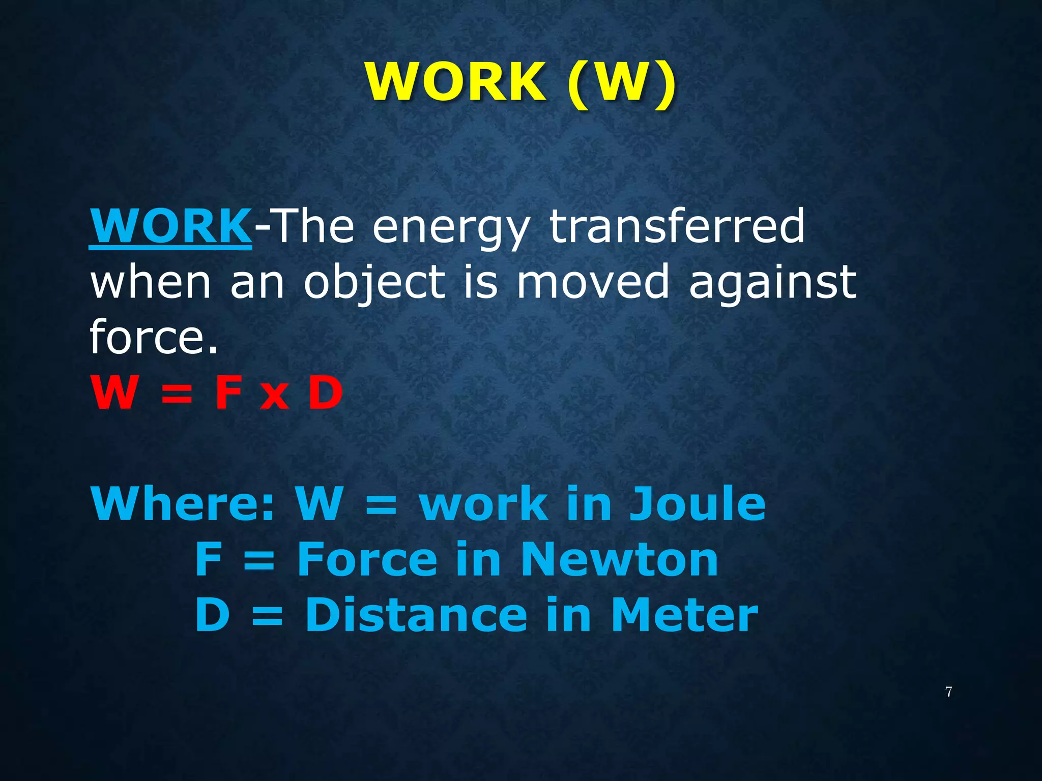 Heat and work | PPTX