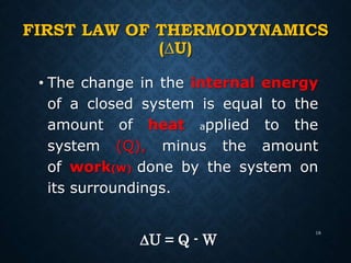 Heat and work | PPTX