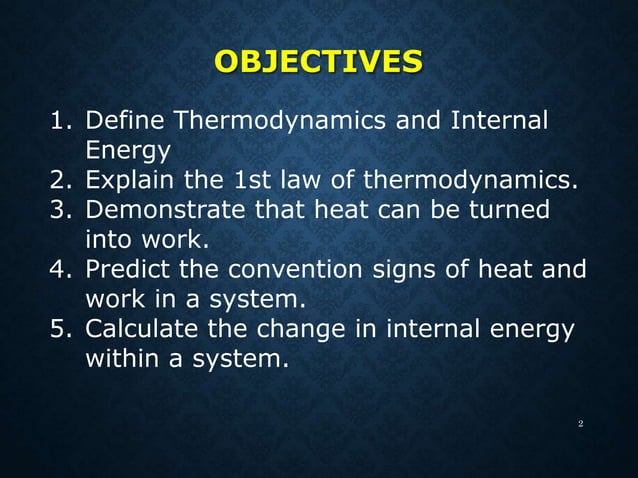 Heat and work | PPTX